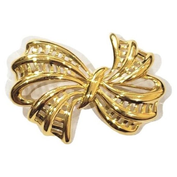 Napier | Jewelry | Vintage Napier Bow Brooch | Poshmark